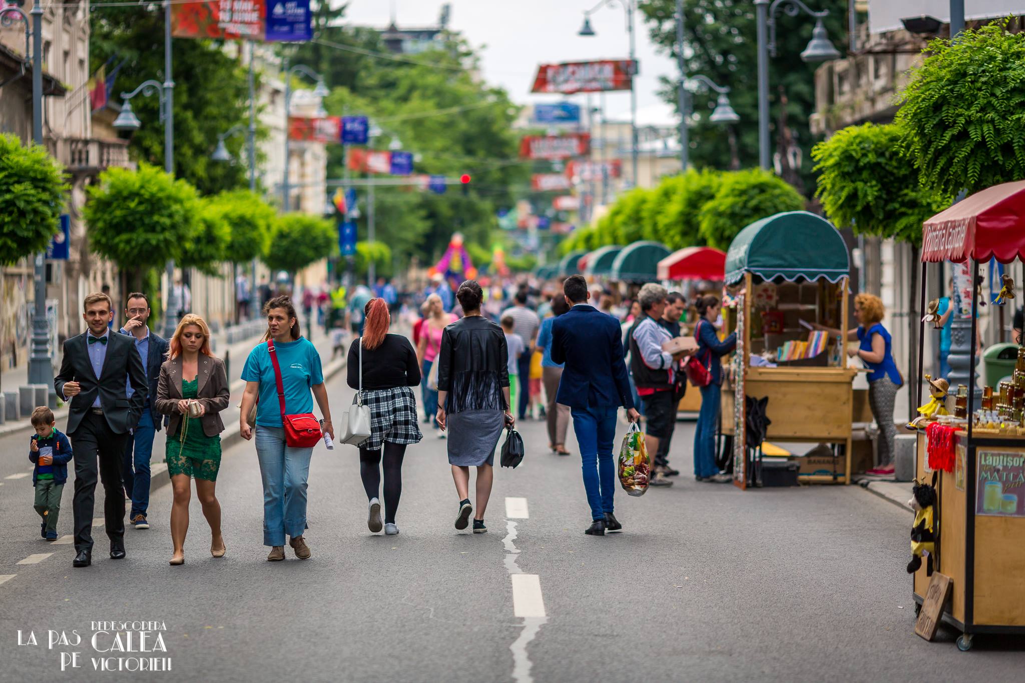 Weekend event opens Bucharest’s Calea Victoriei to pedestrians ...