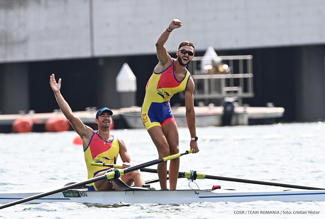 Tokyo Olympics: Romanian athletes win rowing silver in men's pairs ...