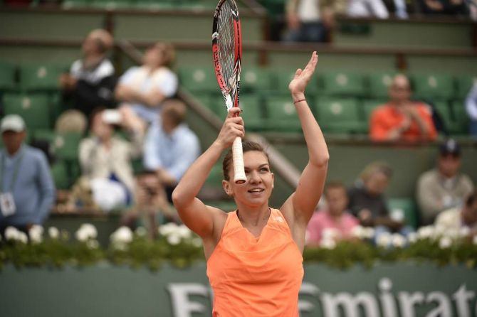 Romania’s Simona Halep to go up to number two in WTA tennis ranking ...